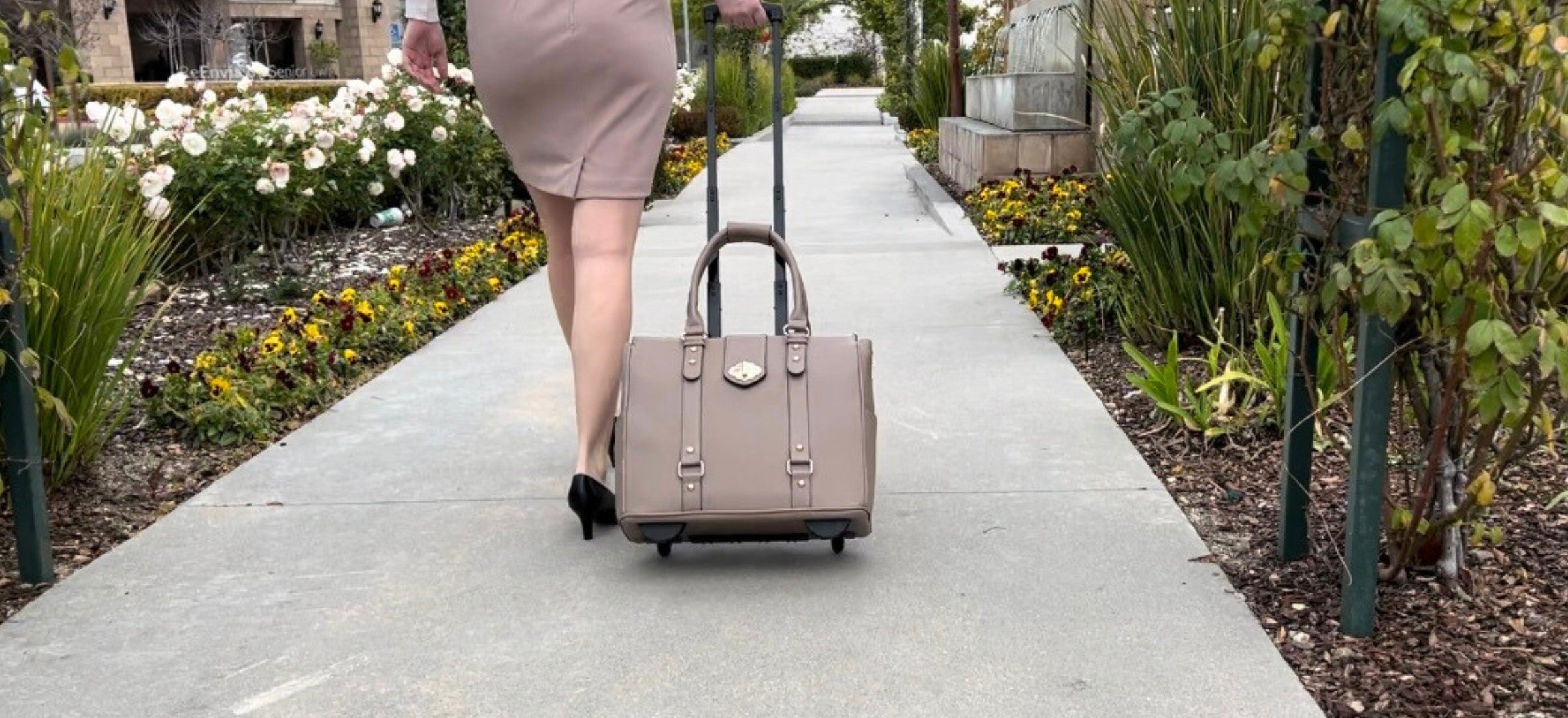 Two Wheels or Four Wheels? | JKM and Company - Custom Rolling Handbags